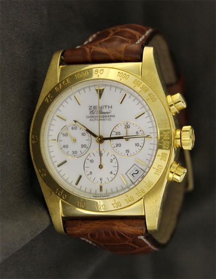 ZENITH EL PRIMERO IN ORO MASSICCIO 18 KT