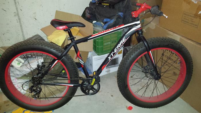 FATBIKE 26" CON FRENO DISCO