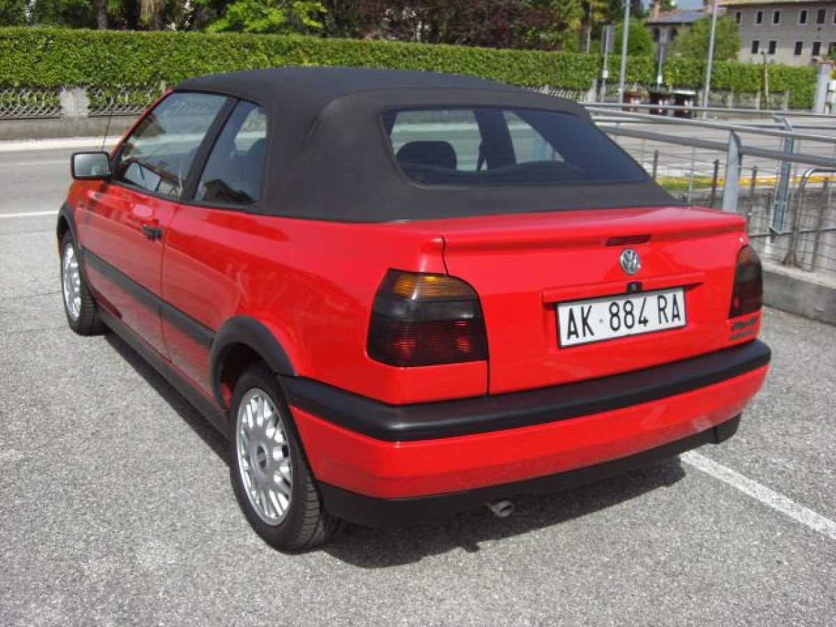 VOLKSWAGEN Golf 3ª serie Golf Cabriolet 1.6 cat Sport