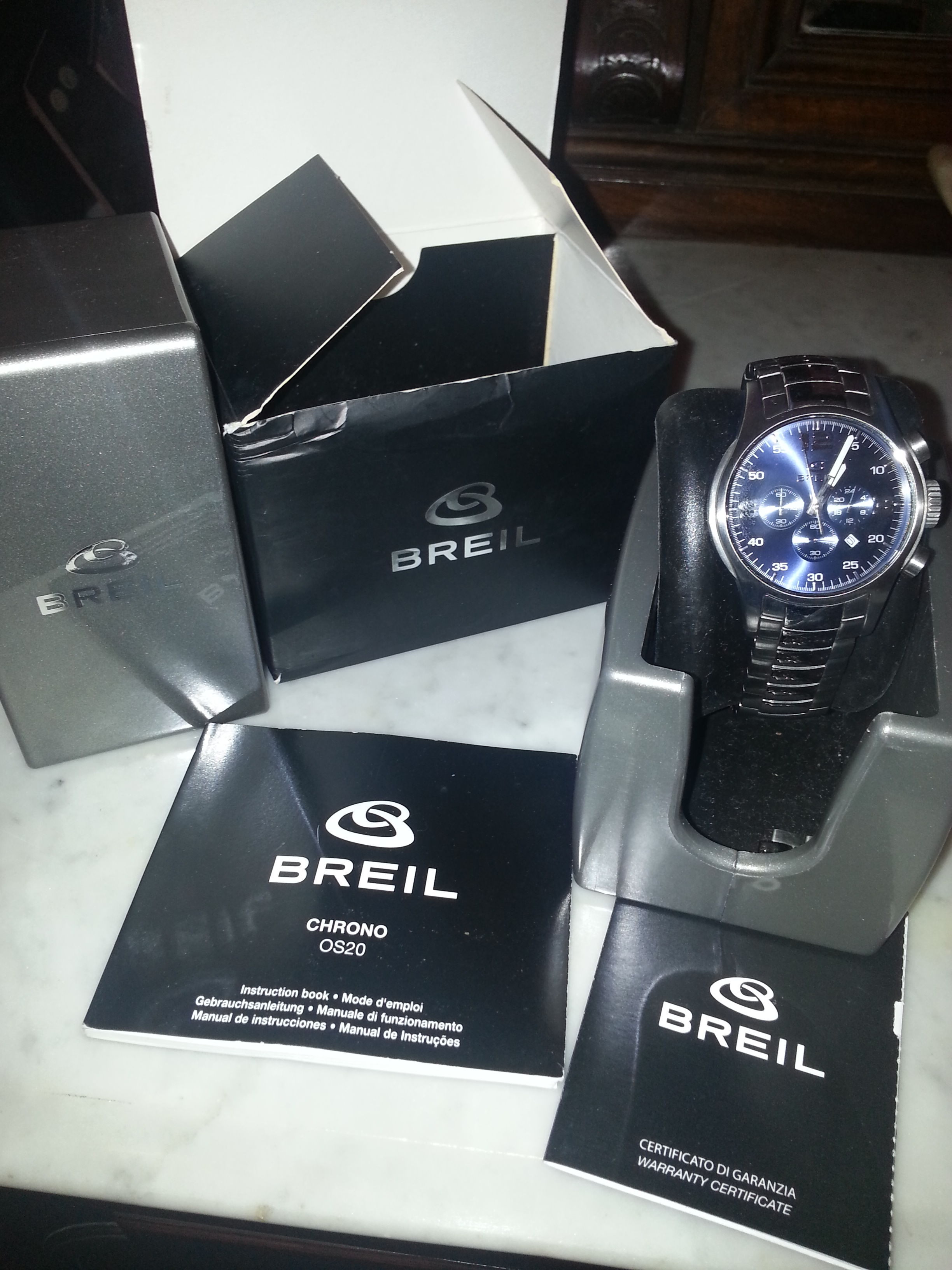 OROLOGIO BREIL CHRONO 0S20 NUOVISSIMO