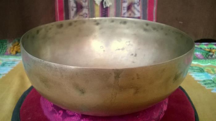 ANTICA CAMPANA TIBETANA (JAMBATI) , DAL NEPAL,SINGING BOWL