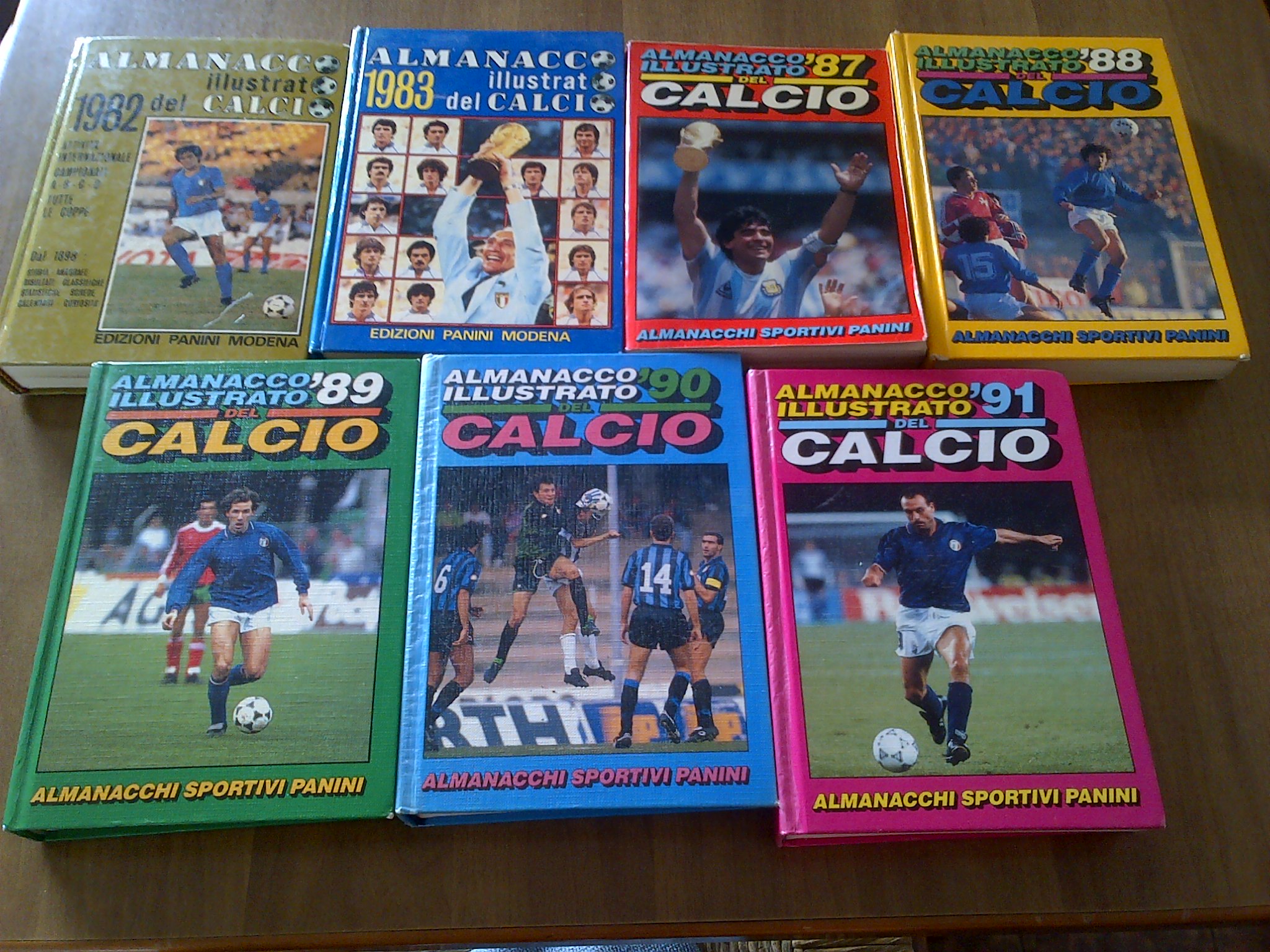 ALMANACCHI PANINI + LIBRO DEL GUERIN SPORTIVO+ IL GRANDE CALCIO