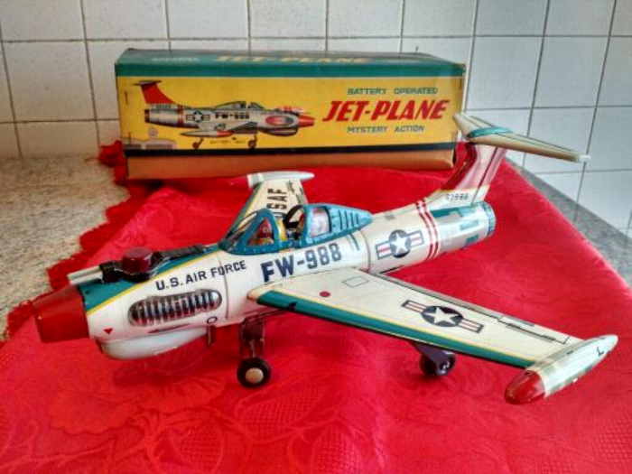 AEREO VINTAGE MODELLO JET PLANE FW 988