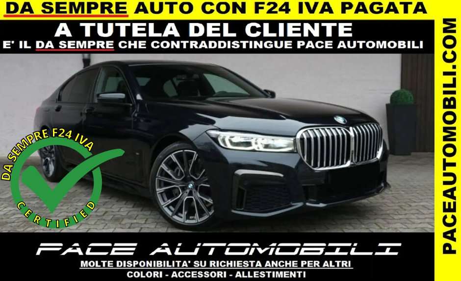 BMW 730XDRIVE M SPORT M-SPORT MSPORT LED PDC TETTO PELLE