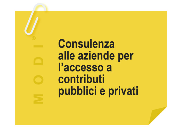 Contributi pubblici e privati alle Aziende