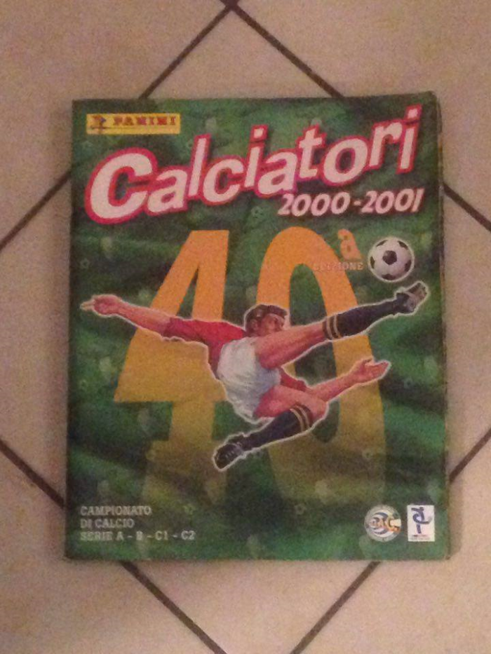 ALBUM CALCIATORI PANINI 2000-2001