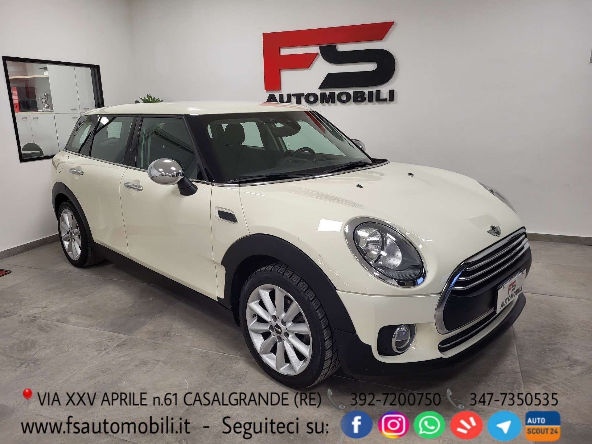 MINI One D Clubman1.5 Boost GARANZIA 12 MESI