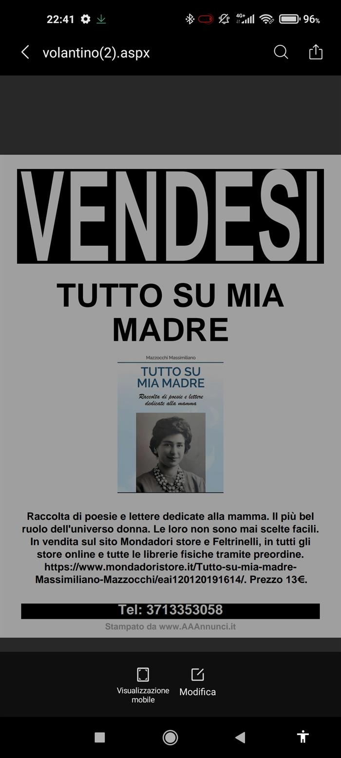 TUTTO SU MIA MADRE