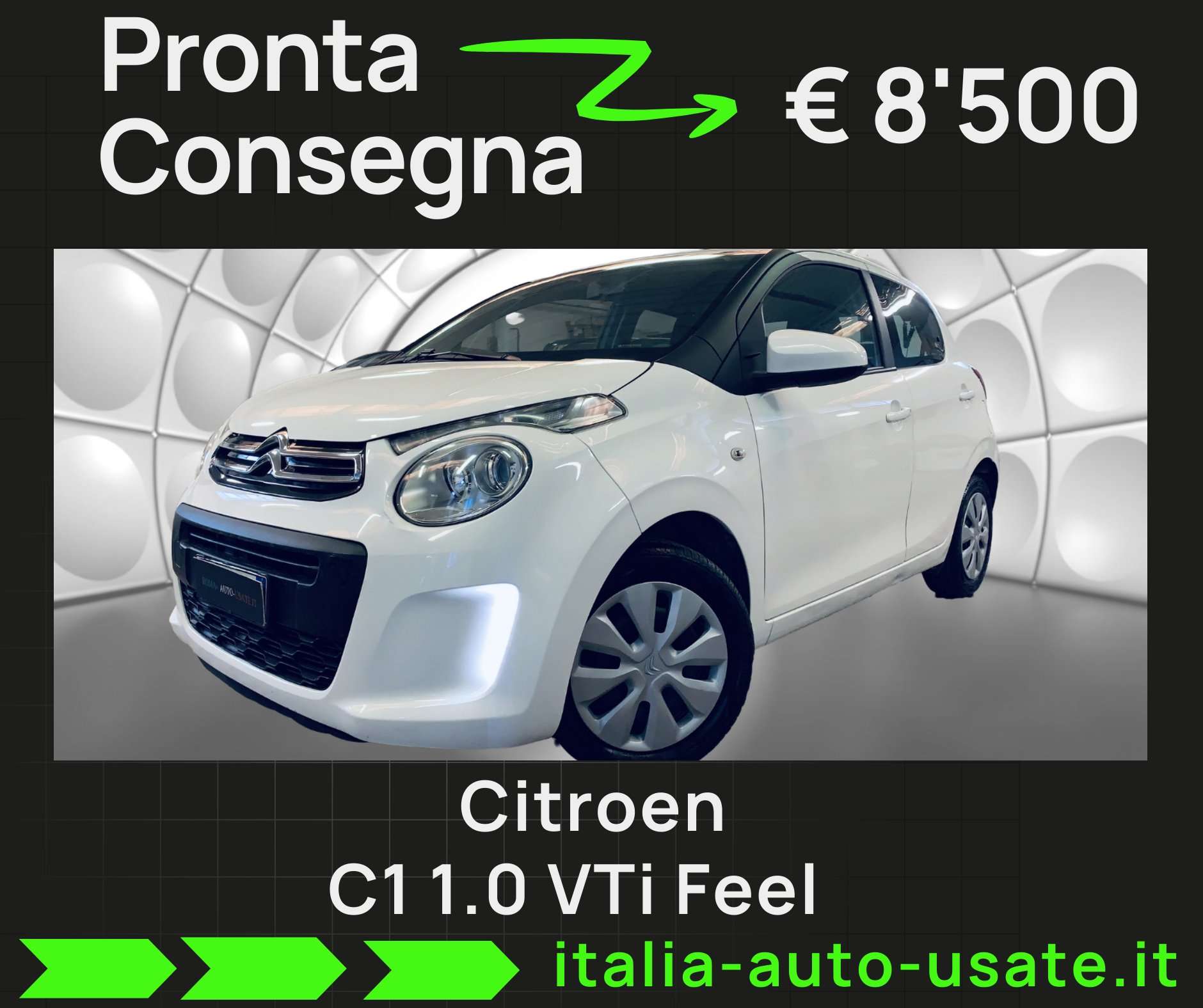 Citroen C1C1 5p 1.0 vti Feel E6 Neopatentati