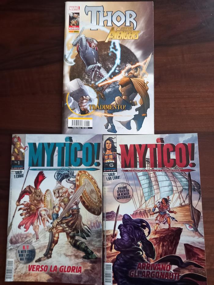 3 ALBI FUMETTO MYTICO E THOR