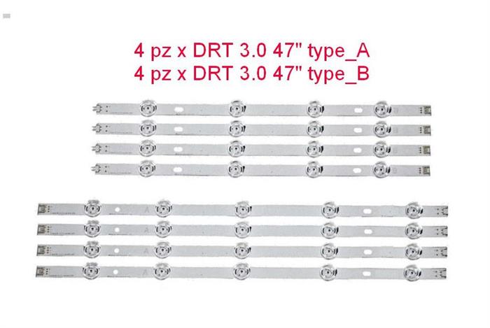 BARRE LED KIT LG DRT 3.0 47" 47LB650V 47LB550V