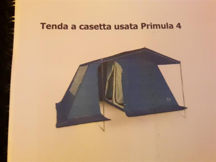 TENDA A CASETTA MODELLO PRIMULA