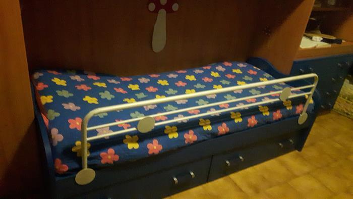 SPONDA LETTO ANTI-CADUTA BAMBINI