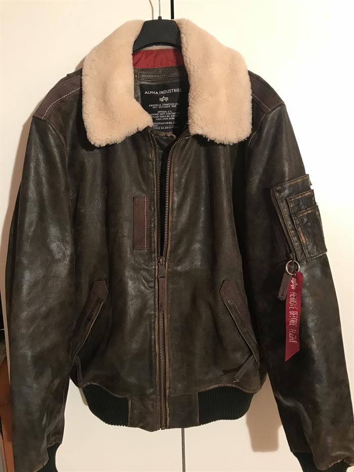 BOMBER GIACCA IN PELLE