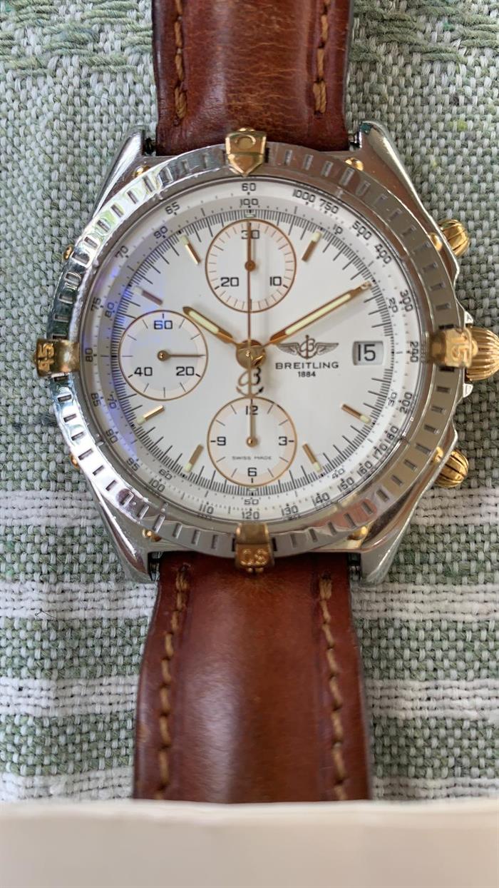 OROLOGIO BREITLING CHRONOMAT BICOLORE