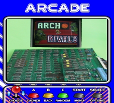 Scheda PCB jamma " ARCH RIVALS " per Arcade Videogiochi