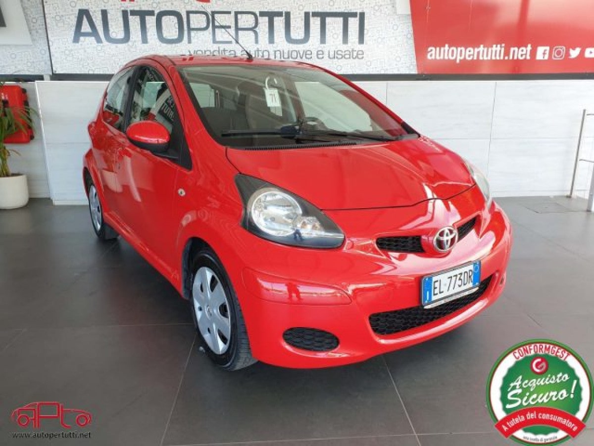 TOYOTA Aygo 1ª serie Aygo 1.0 12V VVT-i 5 porte Now Connect