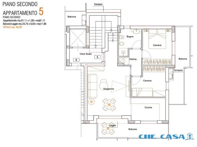 Riccione parco appartamento nuovo esposto a sud est