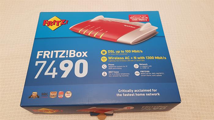 MODEM FRITZ!BOX 7490 ADSL COME NUOVO