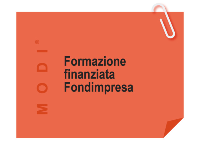 Fondimpresa sostegno alla presentazione dei piani formativi sul Conto Formazione delle PMI