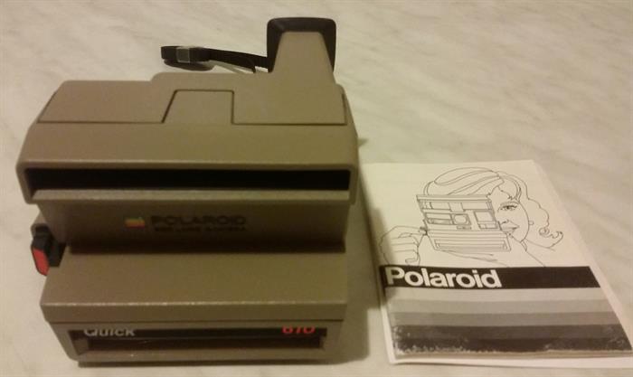 RARA POLAROID 600 LAND CAMERA QUICK 610