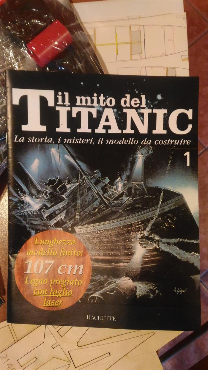 TITANIC DA ASSEMBLARE