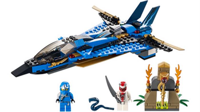 SET LEGO NINJAGO 9442 - JAY`S STORM FIGHTER