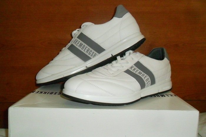 SCARPE BIKKEMBERGS BIANCHE NUOVE