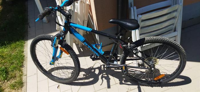 BICICLETTA 9-12 ANNI 24" DECATHLON ROCKRIDER 500