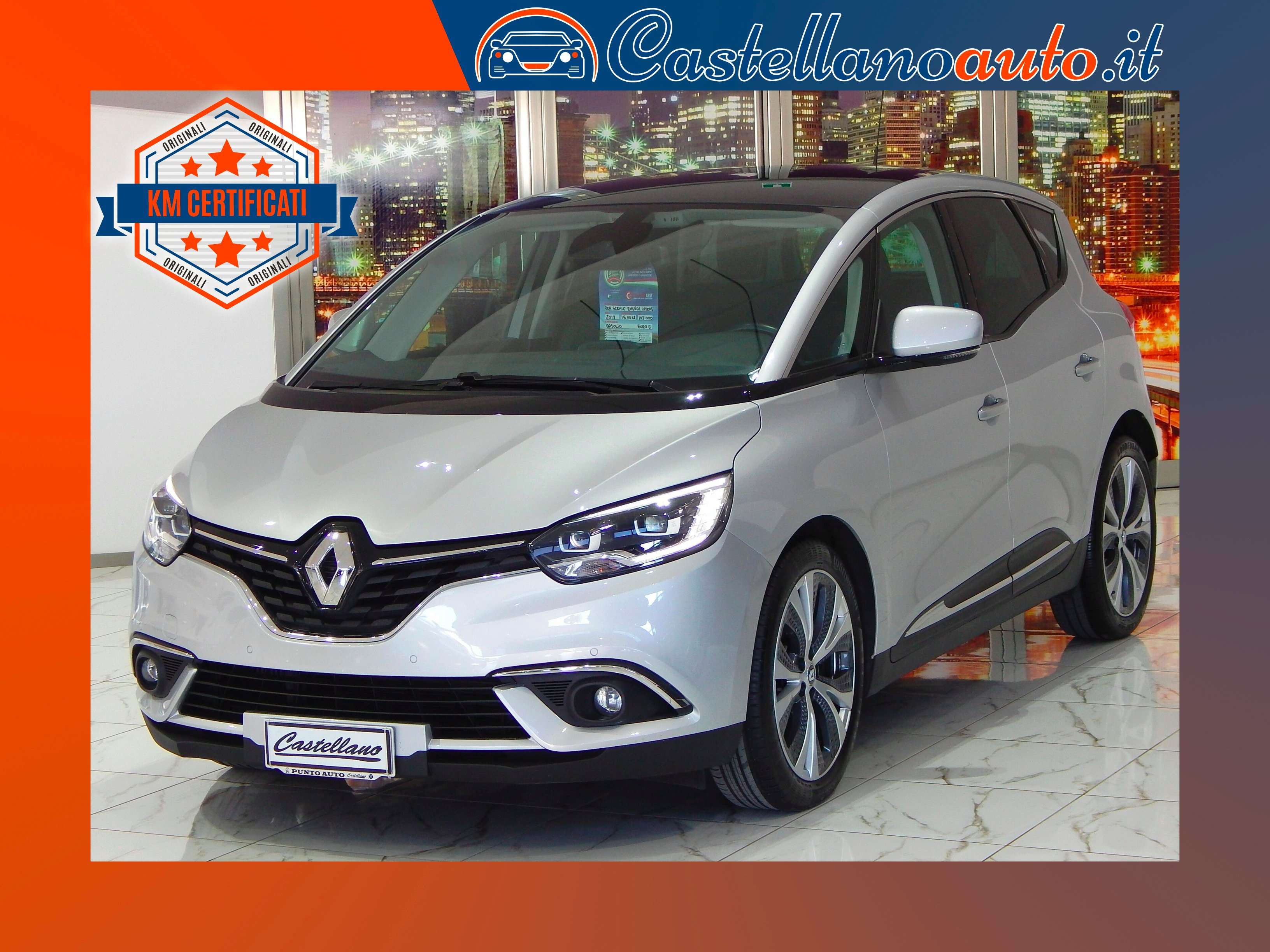 Renault Scenic1.5 dCi 110 CV Energy Intens TETTO-NAVI-PELLE-PARK