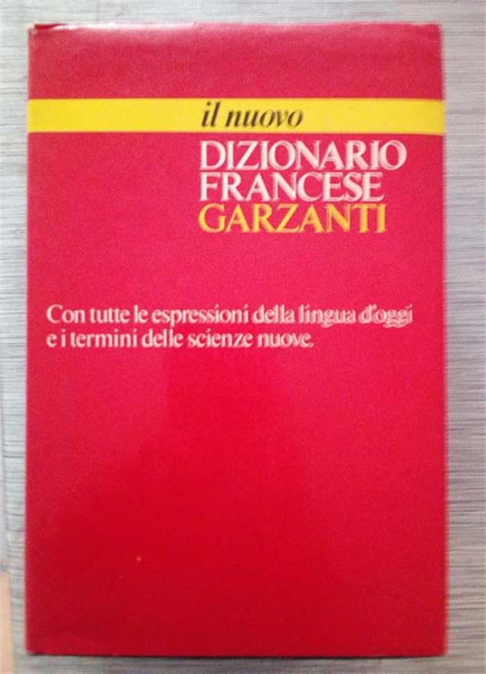 DIZIONARIO FRANCESE GARZANTI