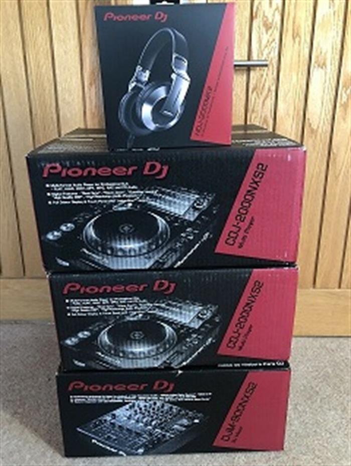 PIONEER CDJ 2000 NXS2 X 2, DJM 900 NXS2 E HDJ 2000 MK2