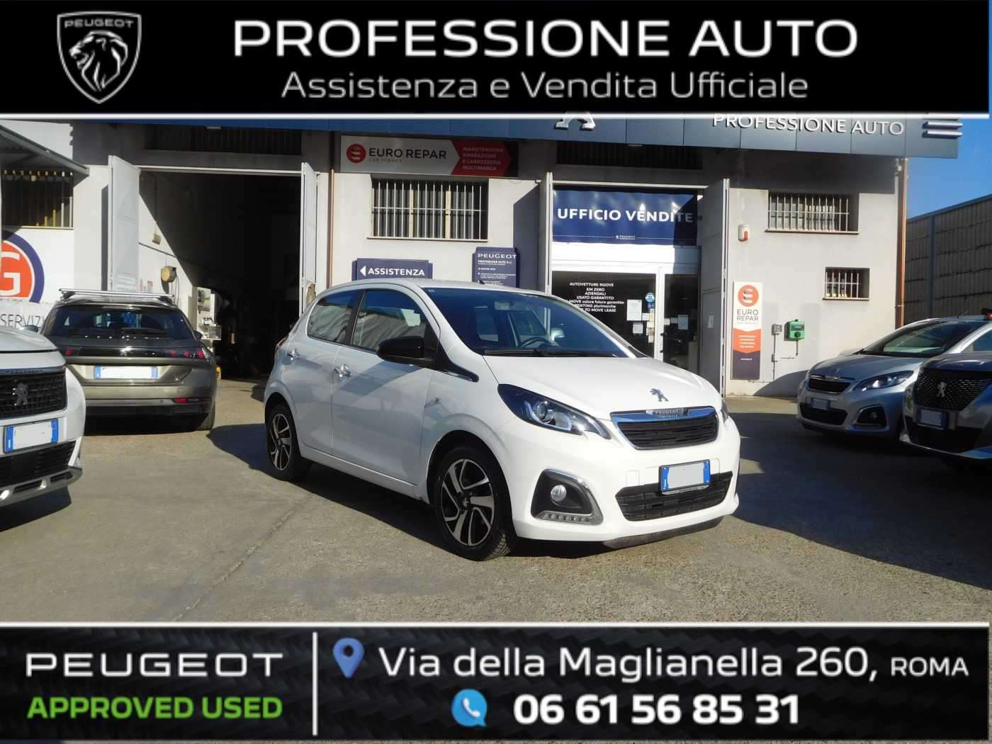 Peugeot 108ALLURE VTi 68 5 porte RETROCAM NEOPATENTATI OK