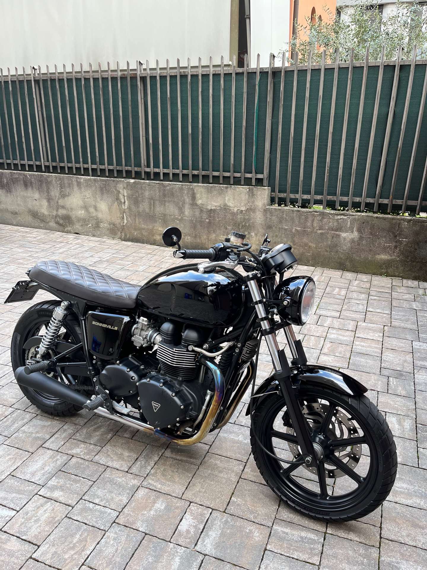 Triumph Bonneville SEcustom // cafe racer / scrambler