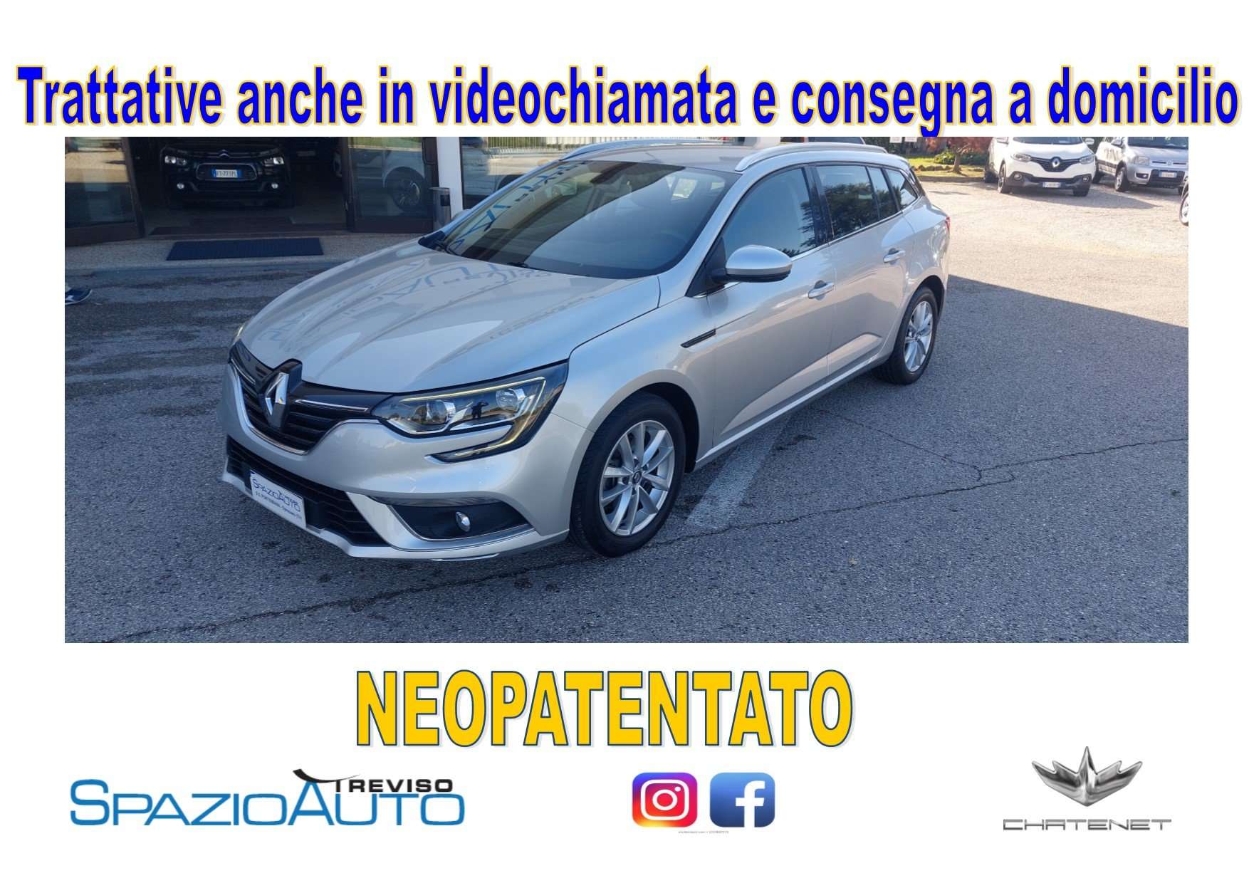 Renault MeganeSporter dCi 8V Energy Zen  "" NEOPATENTATO""