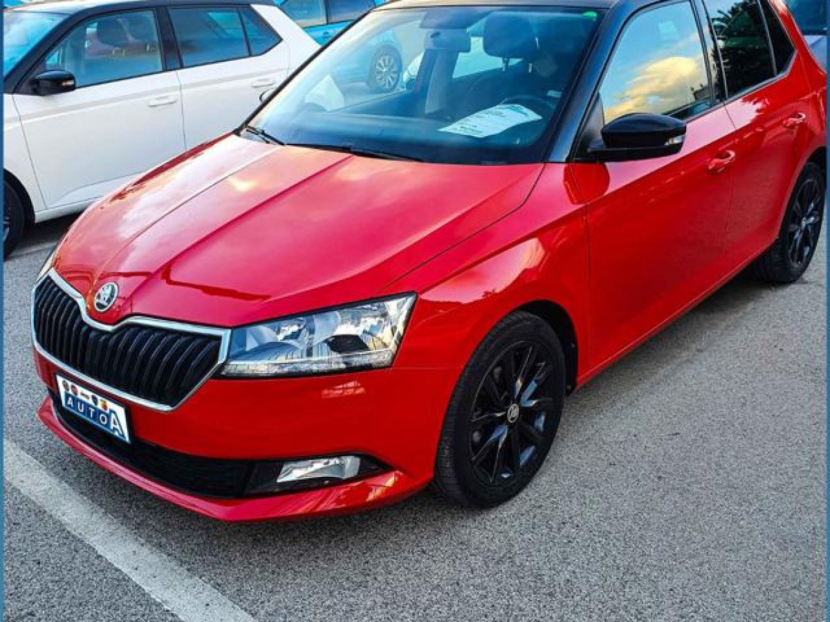 SKODA Fabia 3ª serie Fabia 1.0 TSI Twin Color Nero