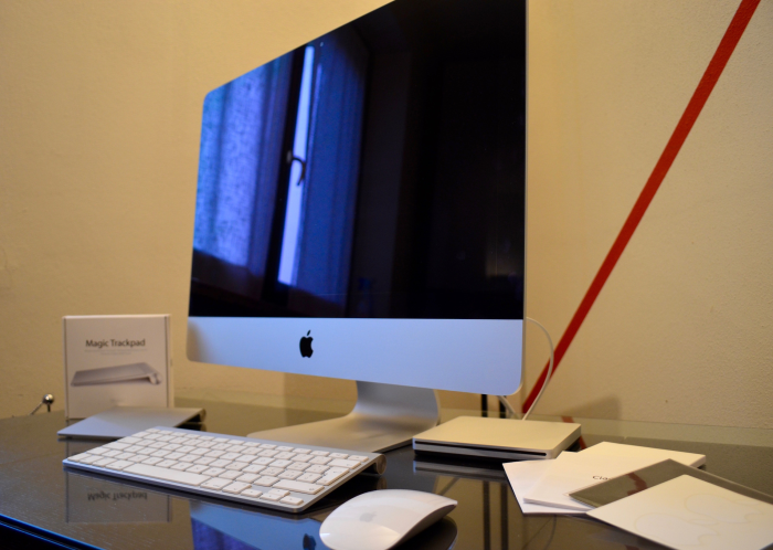 IMAC 21,5 MID 2014 ACCESSORI INCLUSI