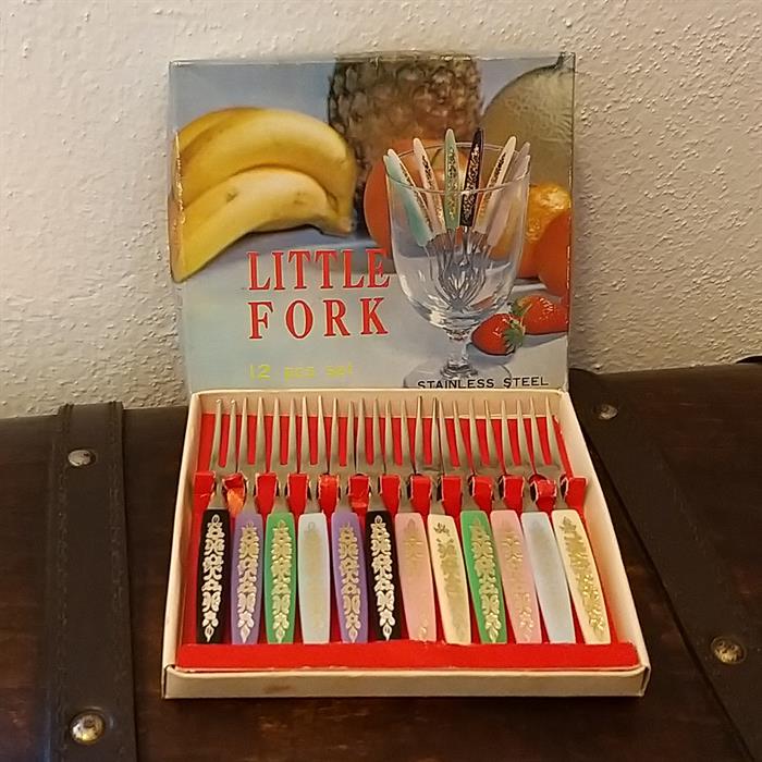 SET DI 12 MINI FORCHETTE VINTAGE