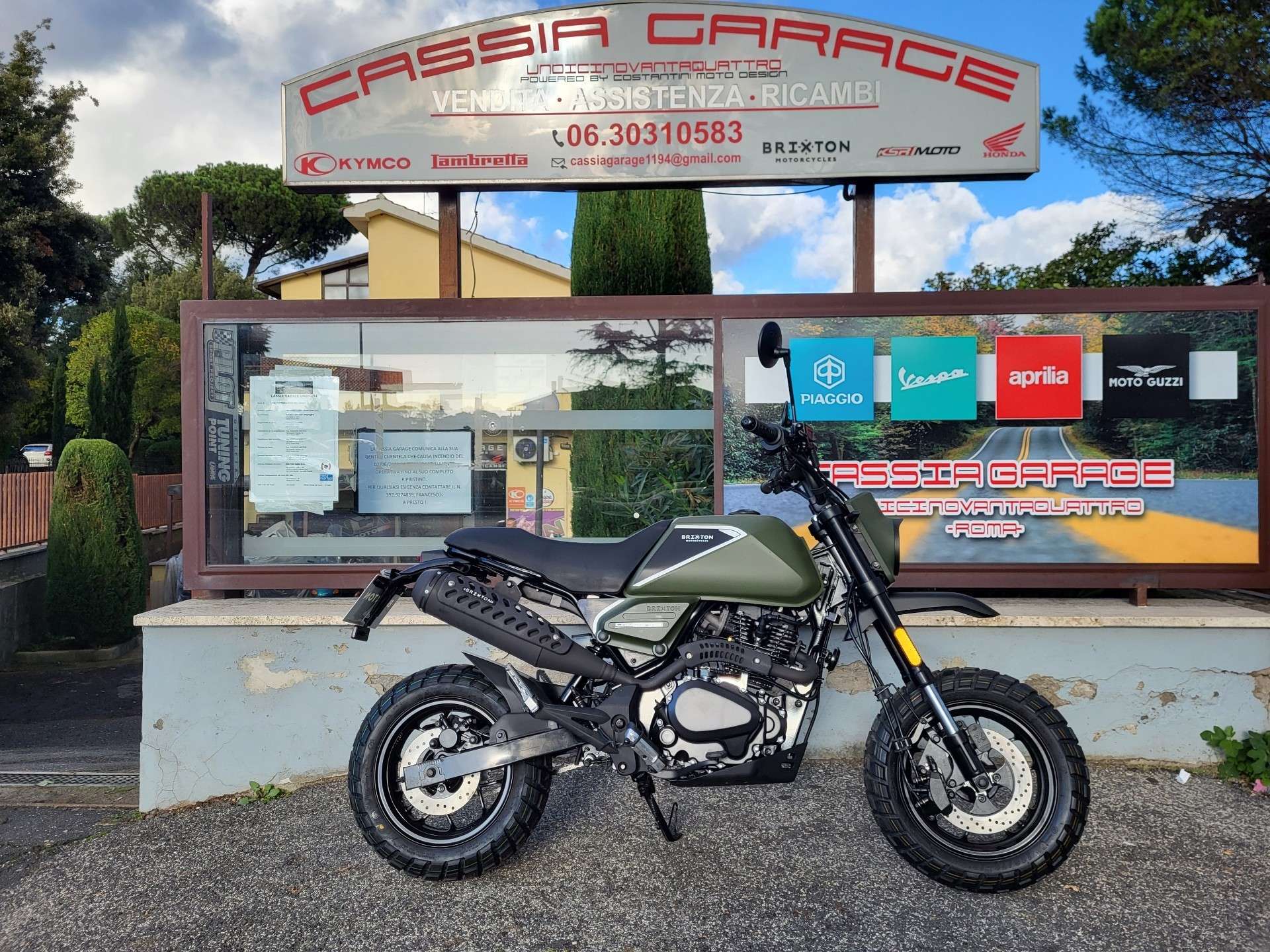 Brixton Crossfire 125XS in Pronta Consegna