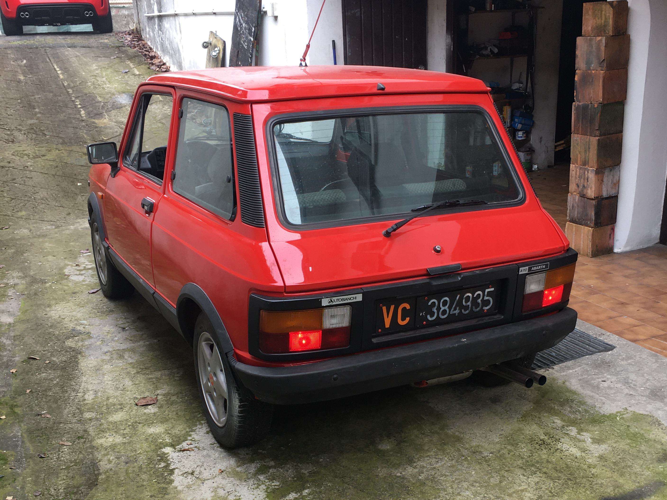 Autobianchi A 112A112 1050 Abarth Auto completamente originale.