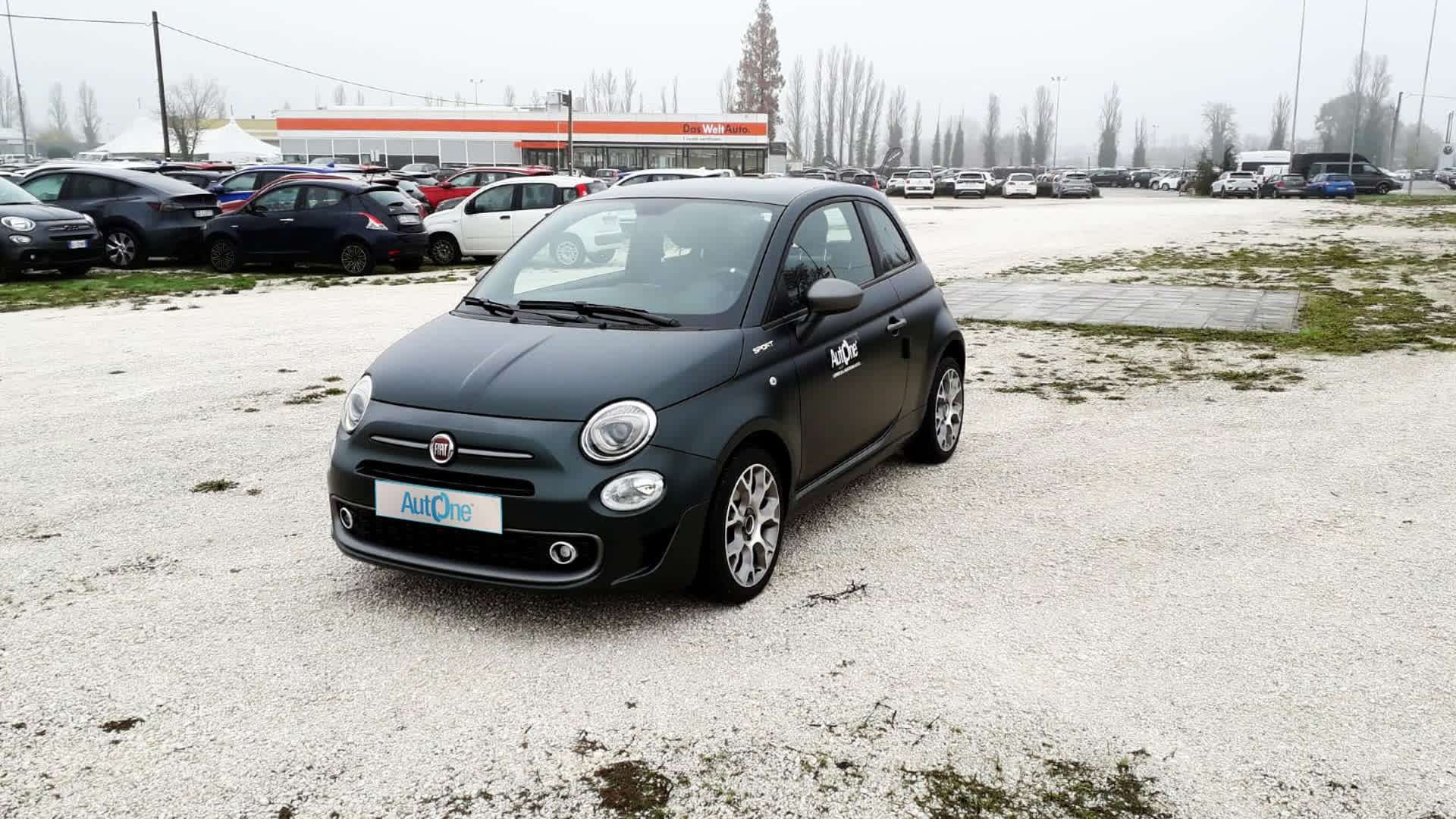 Fiat 5001.0 70CV HYBRID SPORT TETTO TFT CARPLAY CERCHI R16