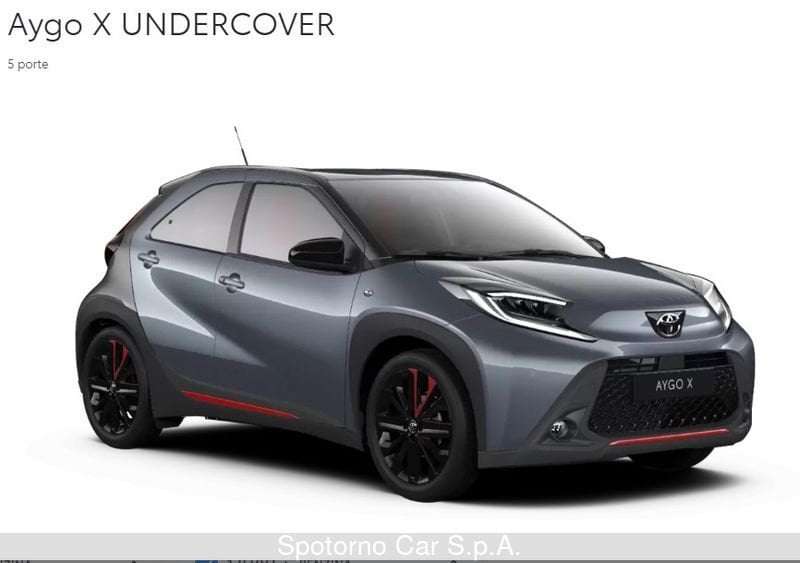 Toyota Aygo X1.0 VVT-i 72 CV 5p. Undercover