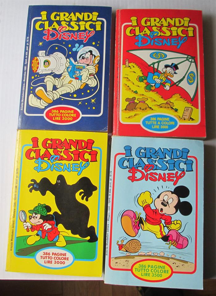 FUMETTI TOPOLINO CLASSICI DISNEY