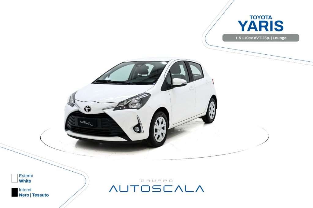 Toyota Yaris1.5 110cv VVT-i 5 porte Lounge