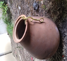 Anfora brocca vaso antichi in terracotta 