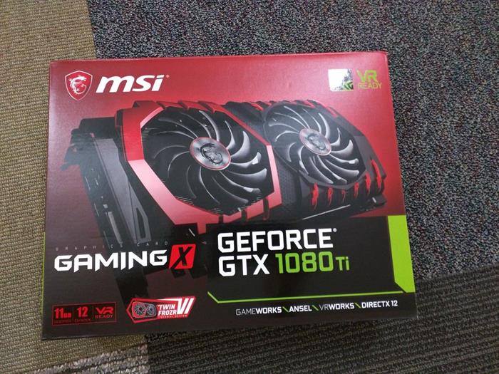 MSI GEFORCE GTX 1080 TI 11GB