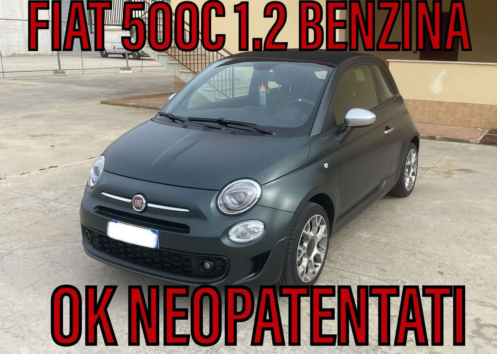 Fiat 500C1.2 Lounge 69cv