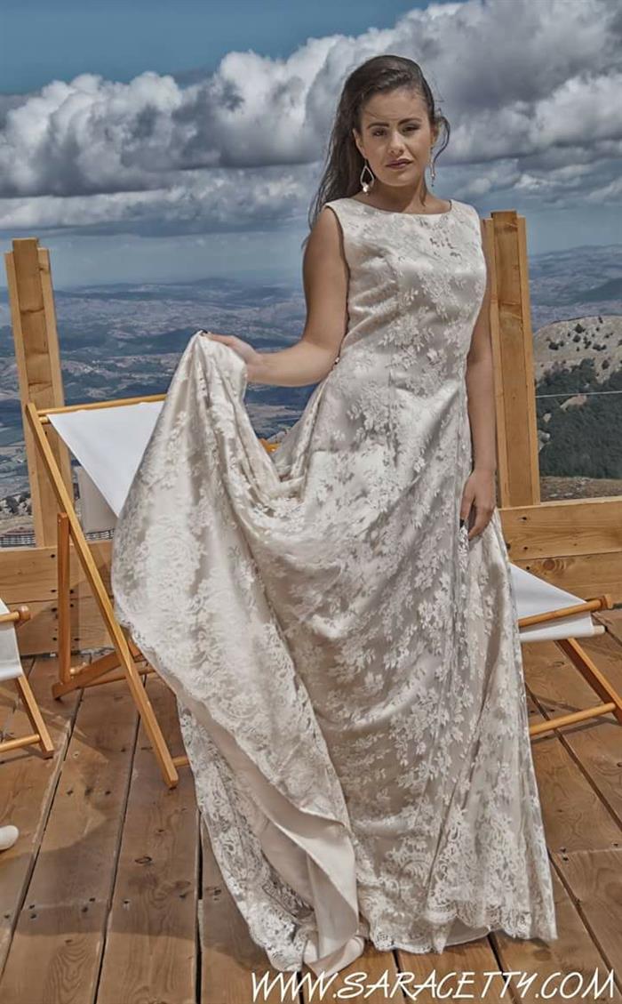 ABITO DA SPOSA MODELLO AURORA TG.44