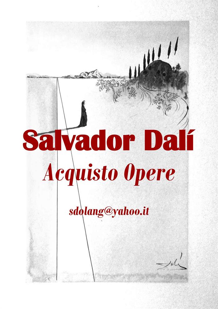 SALVADOR DALÌ: LITOGRAFIE, OPERE DI DALI