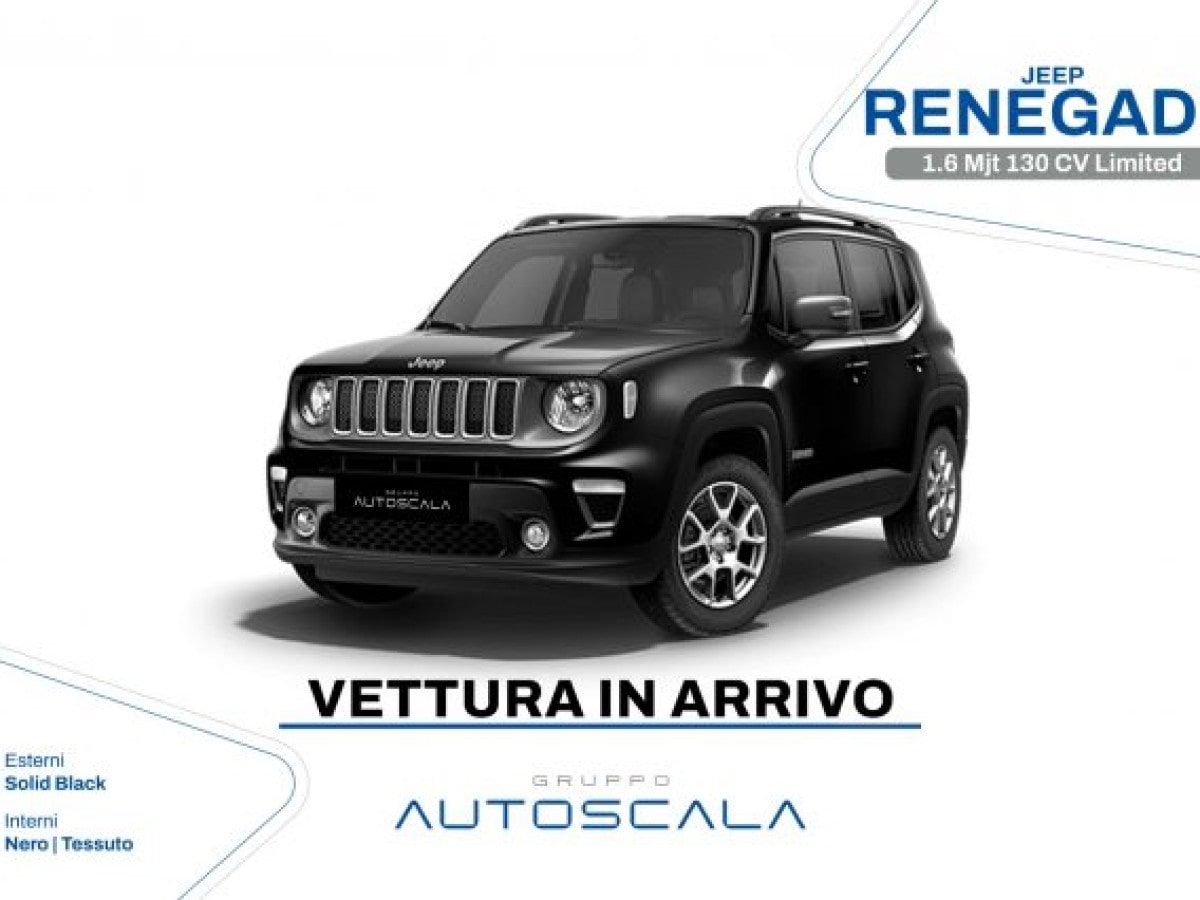 JEEP Renegade Renegade 1.6 Mjt 130 CV Limited